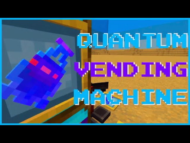 Nuka Cola Quantum Vending Machine Minecraft Map