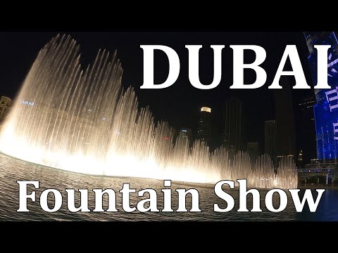 Incredible Thing You'll See in DUBAI - Dancing Fountain Show