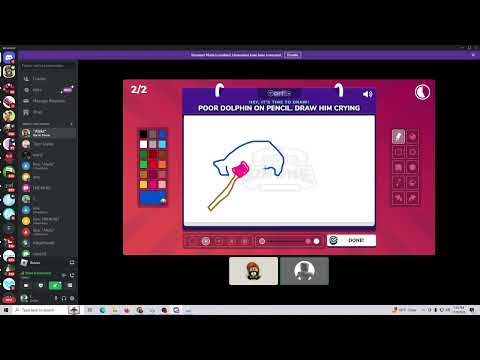 discord game 1 - Gartic Phone - The Telephone Game