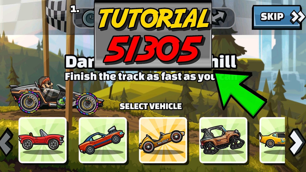 📋 51305 TUTORIAL 📋 (Chip Happens) - Hill Climb Racing 2