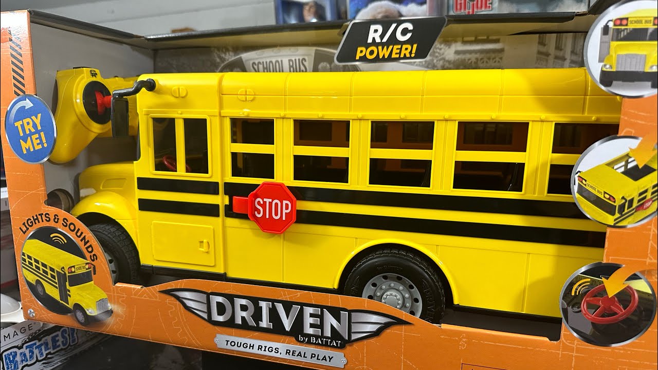 BATTAT: R/C SCHOOL BUS VEHICLE !!!