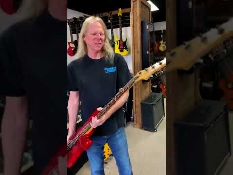 Bass Guitars From The Good Old Days Of Hair Metal!