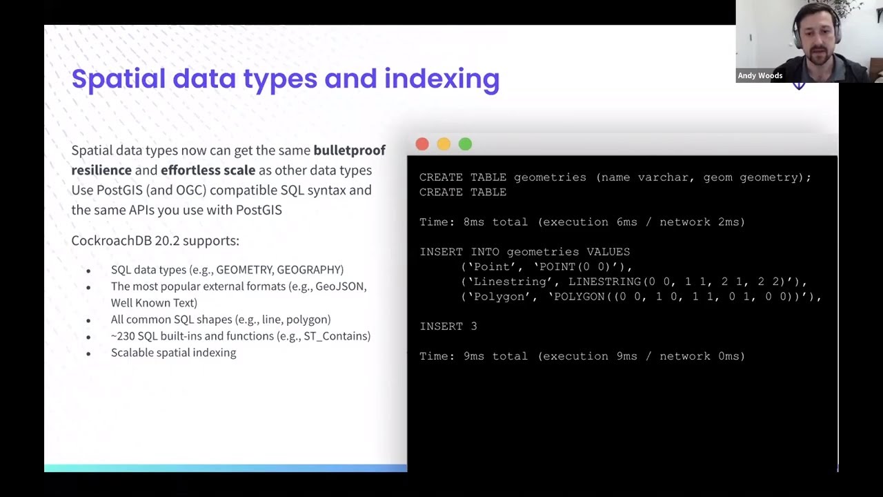 CockroachDB 20.2: Spatial Data | Kubernetes Operator | Backup & Restore