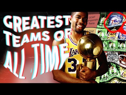 GREATEST NBA Teams Of ALL TIME Tier List | Part 1