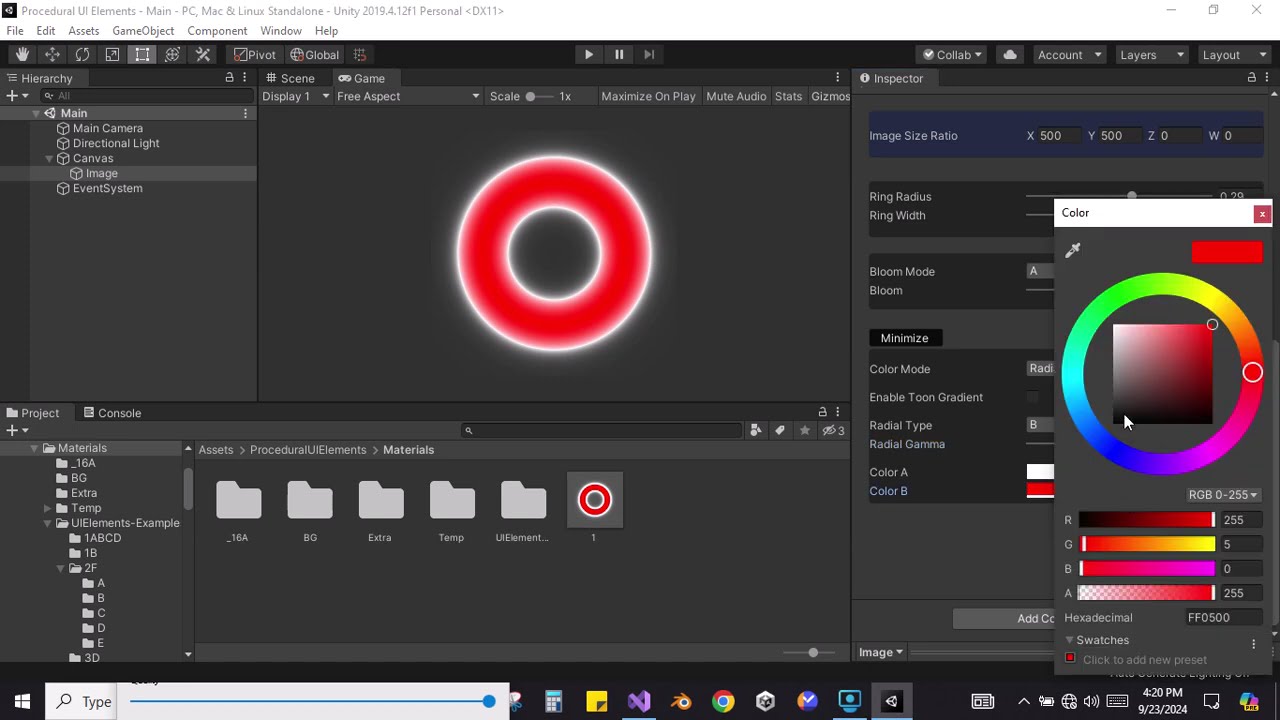 5B - Procedural UI Elements - Unity