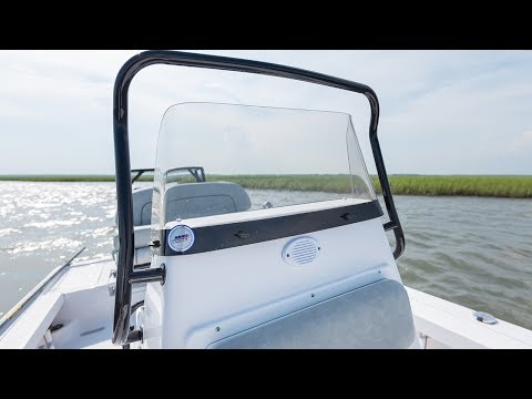 Sportsman Tournament 214 Bay Boat - Console Windscreen