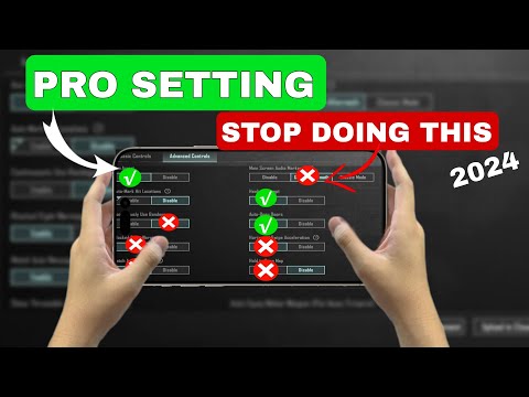 Top 10 PUBG SETTING FOR PRO GAMEPLAY π₯ pubg mobile pro setting 2024