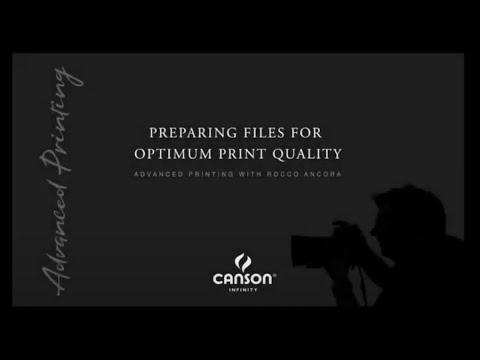 "Preparing files for optimum print quality" by Rocco Ancora