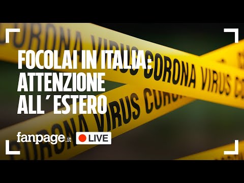 Coronavirus, focolai Italia e le notizie di oggi