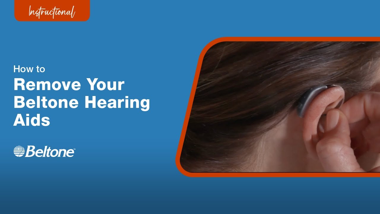 How to Remove Your Beltone Serene Hearing Aid | Beltone