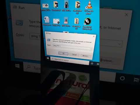 How to ping IP address In command
