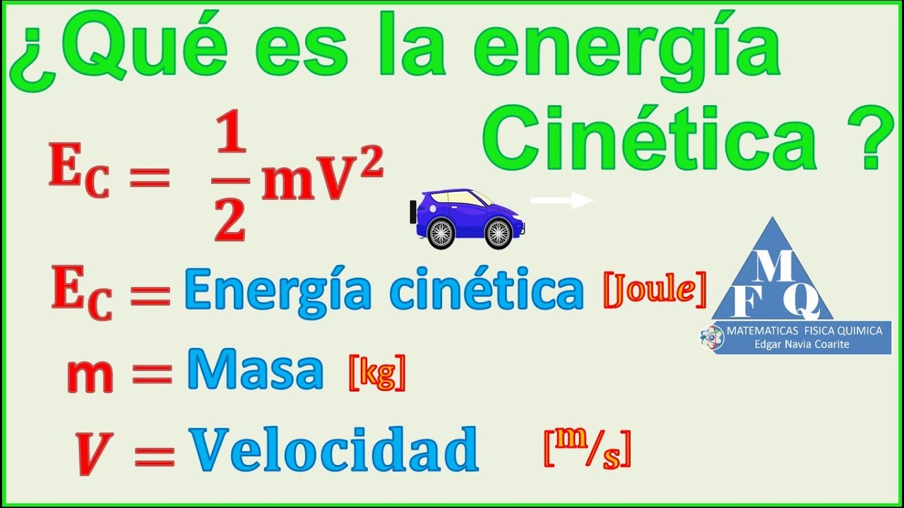 What is kinetic energy, formula, kinetic energy exercises
