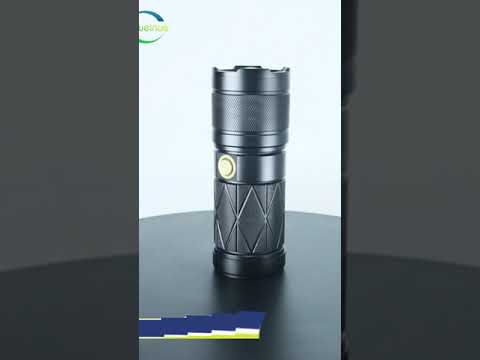 150000000 Lumens 120W High Power LED Flashlights Rechargeable USB Tactical Powerful Torch 3500M