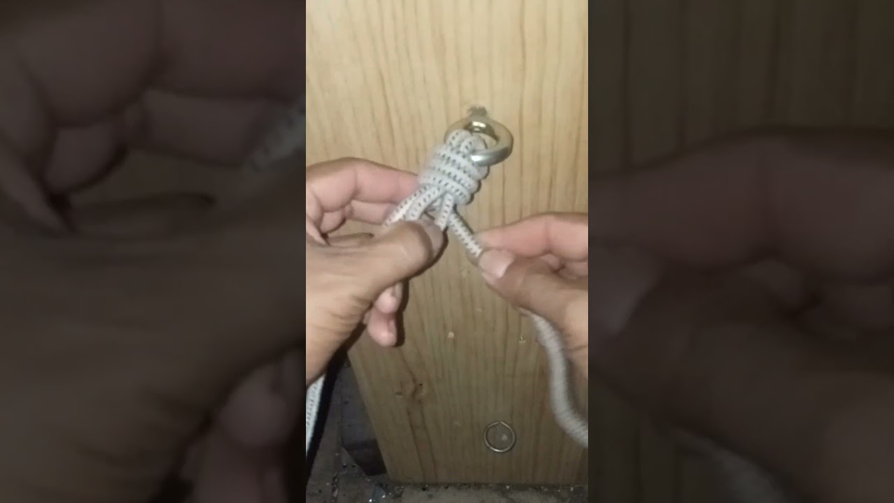 Incredible Knot  simple but works  #knots #shorts