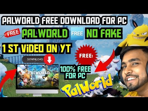 palworld free download for pc free download 100% real free palworld download #gaming #viral #video