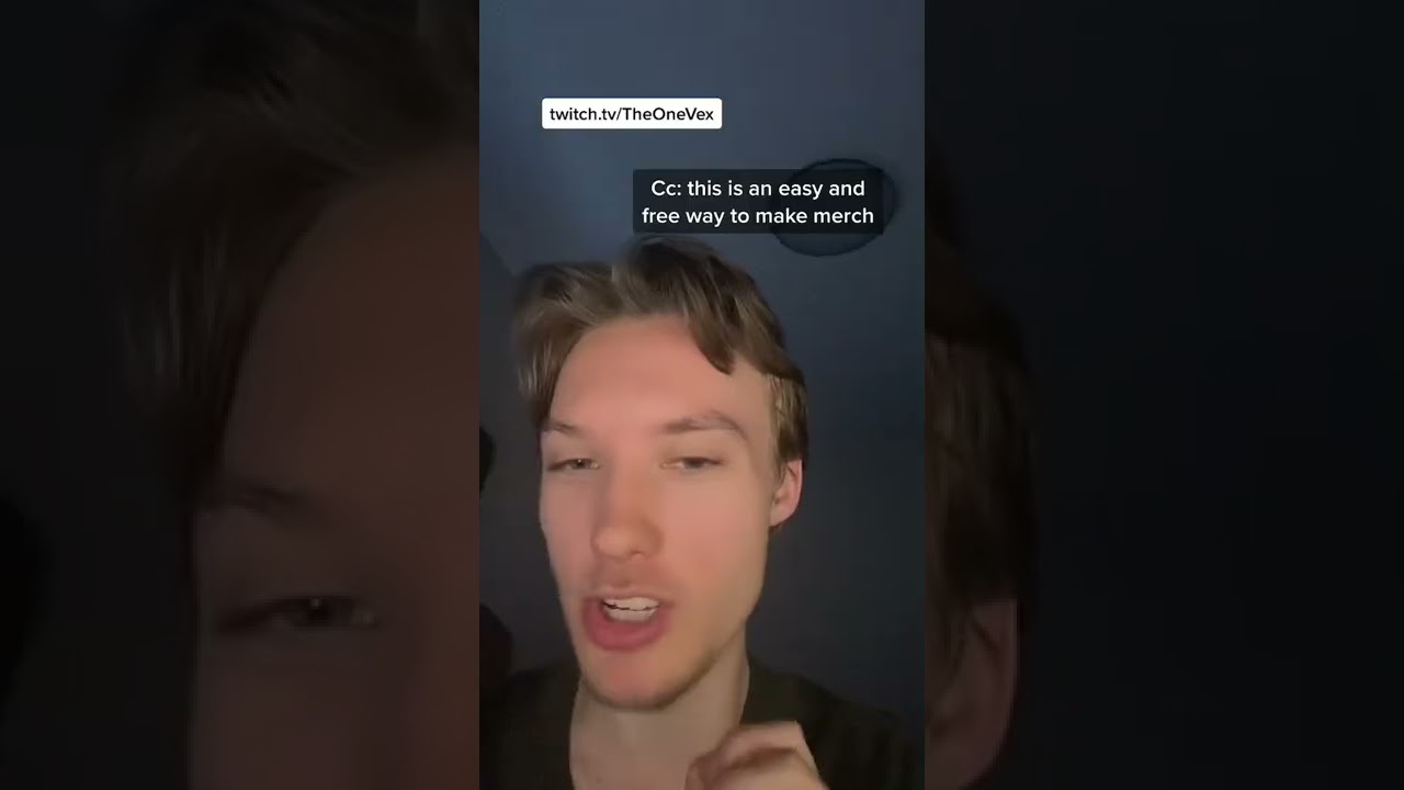 Free merch creator for your streams✨ My twitch: TheOneVex #shorts #tiktok #fyp #tips #stream #twitch