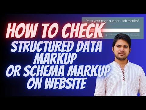 How to Check Structured Data Markup in Website | How to Check Schema Markup | Rich Results Test