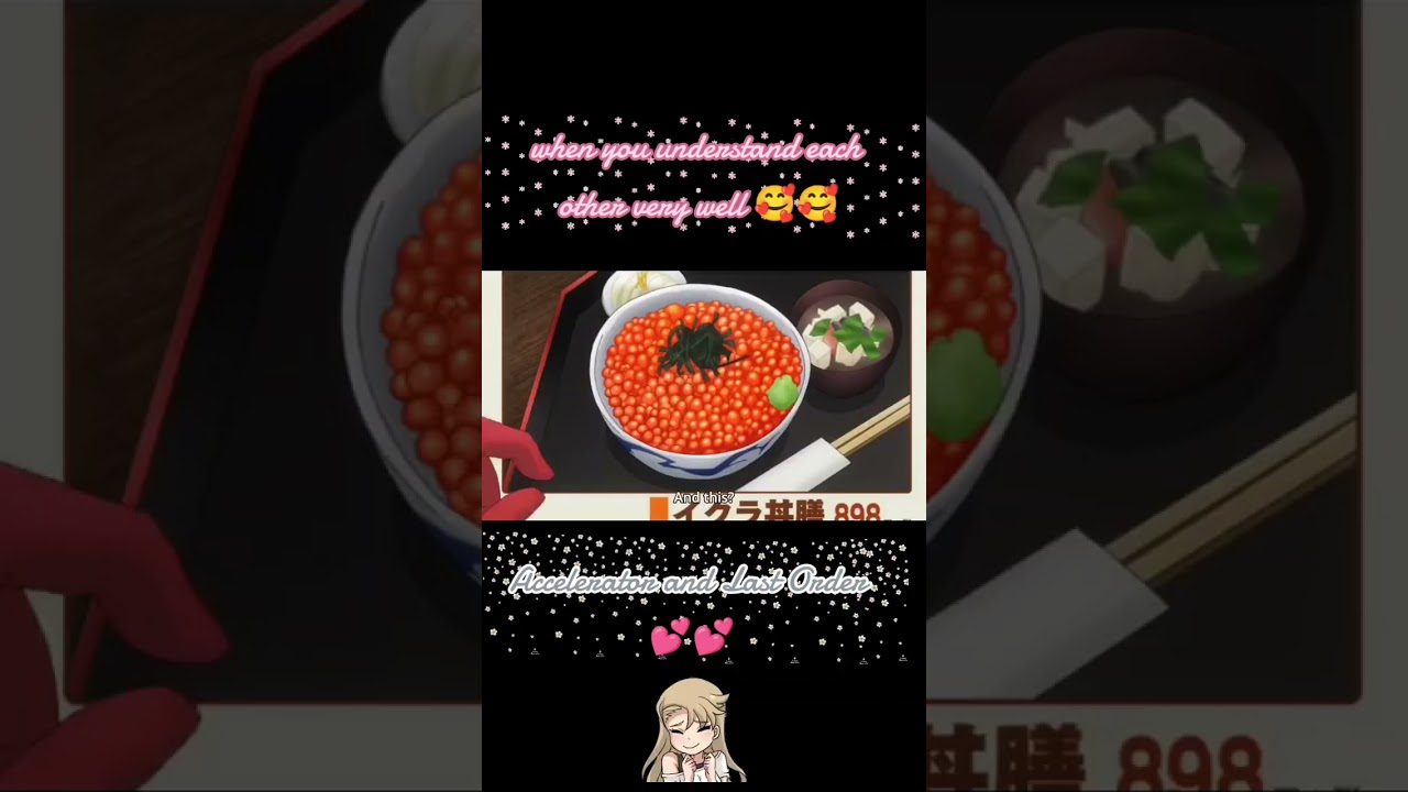 Accelerator and Last Order 💗💗 #animie #accelerator #funny #funnyshorts