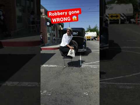 I robbed a bank… 🏦