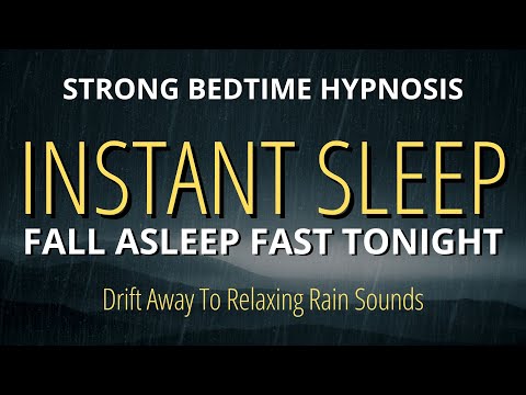 Sleep Hypnosis For Deep Sleep Tonight (Strong) | Fall Asleep to Soothing Rain Sounds