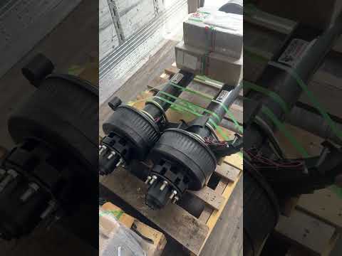 24k Dual Tandem Trailer Axle Tire Wheel Kit