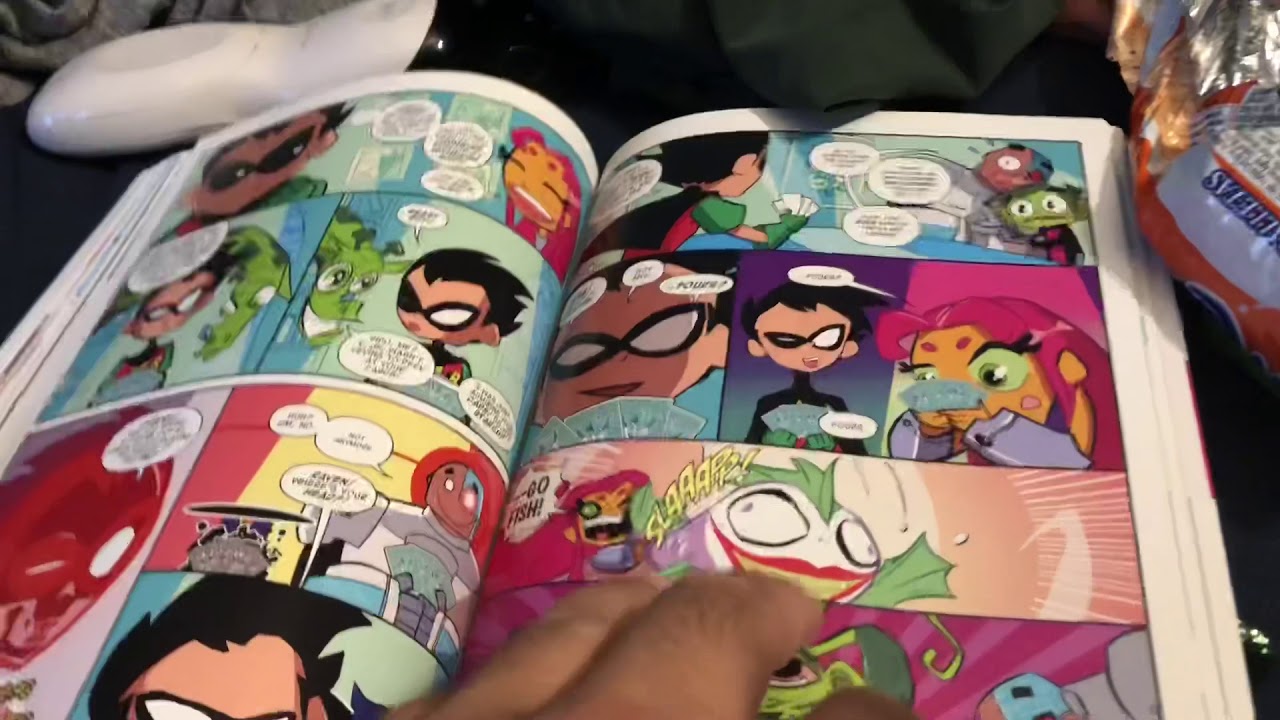 Teen Titans Go and Tiny Titans Overview Guest Starring The Little Comic Book Heel.