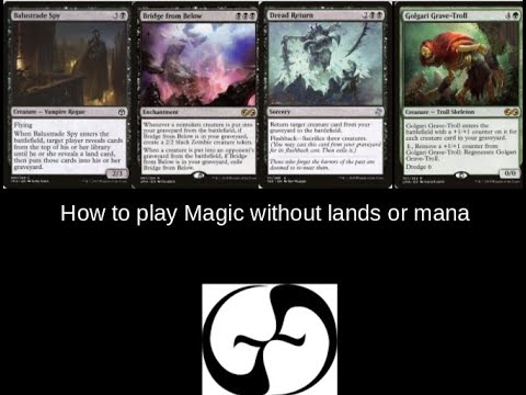 How to win MtG without using lands or mana