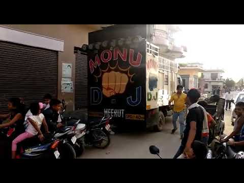 Dj monu merrut sound teasting in treactor selfπͺπͺπͺππ