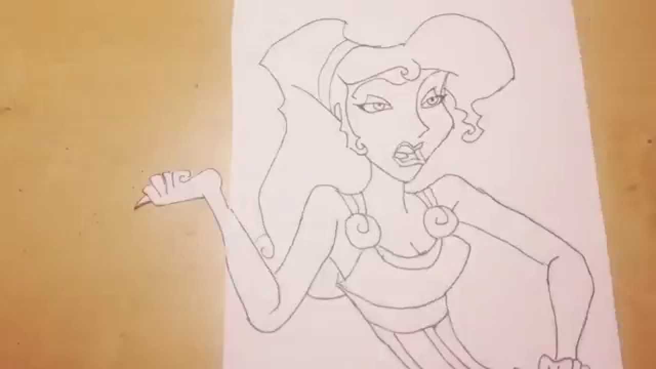Disney's Megara Animation- By AlexAlexinii