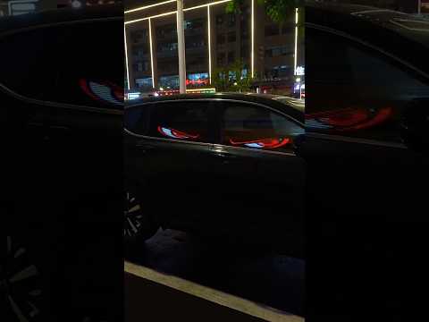 Programmable led car sticker | Blazexel #carlover #car #truck #leddisplay #ledsigns