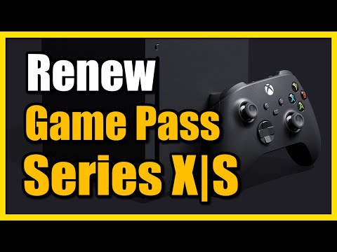 How to Renew Game Pass Subscription on Xbox Series X|S (Fast Tutorial)