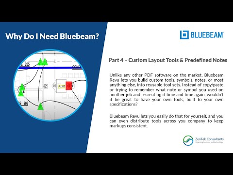 Why Bluebeam: Custom Layout Tools & Predefined Notes