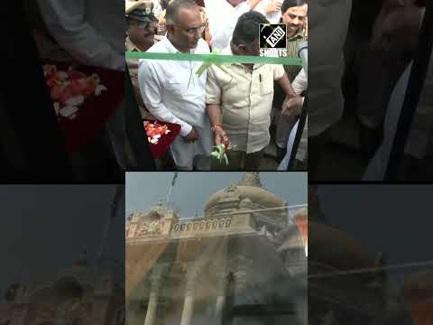 Karnataka State Road Transport Corporation flags off 100 buses at Vidhana Soudha in Bengaluru