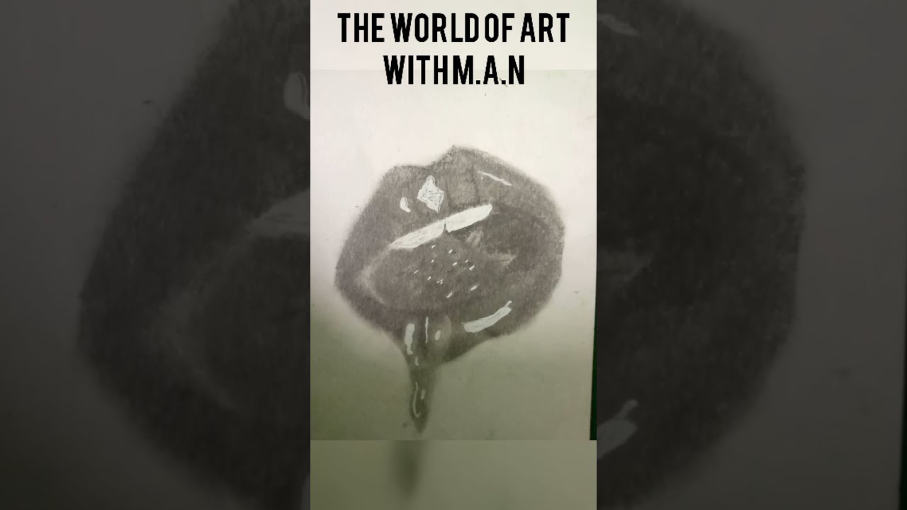 How to draw lips with fruit  #short_youtube #artist #art #subscribe_like #btsarmy #bgmi