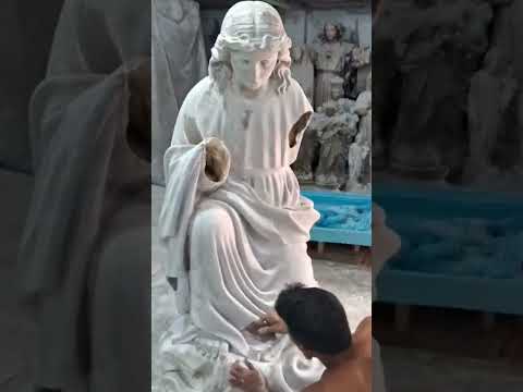 7 feet angles statue fiber amazing