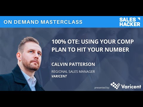 100% OTE: Using Your Comp Plan to Hit Your Number
