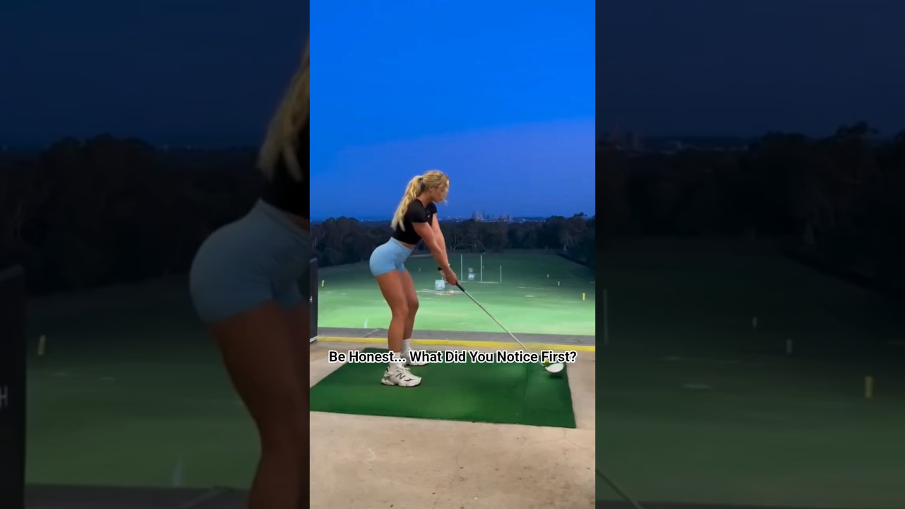 There’s Something Easy About Her Swing ⛳️ | Emma Hartley