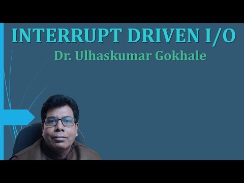 INTERRUPT DRIVEN I/O | COA