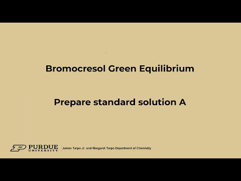 Bromocresol Green Eq 1 Prep A