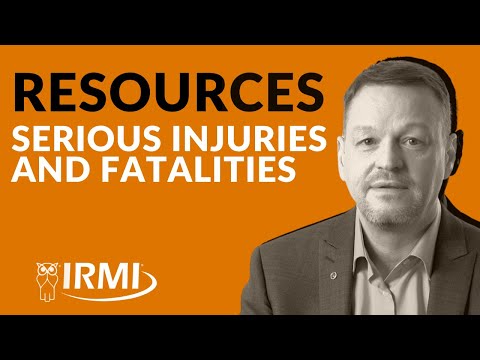 Insurance Safety Consultant Explains How to Find Serious Injuries and Fatalities Resources | IRMI