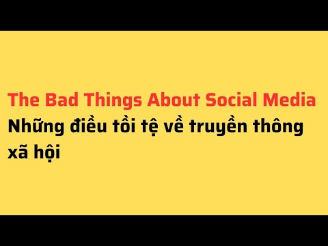 The Bad Things About Social Media | Level B1 | Listening skill channel