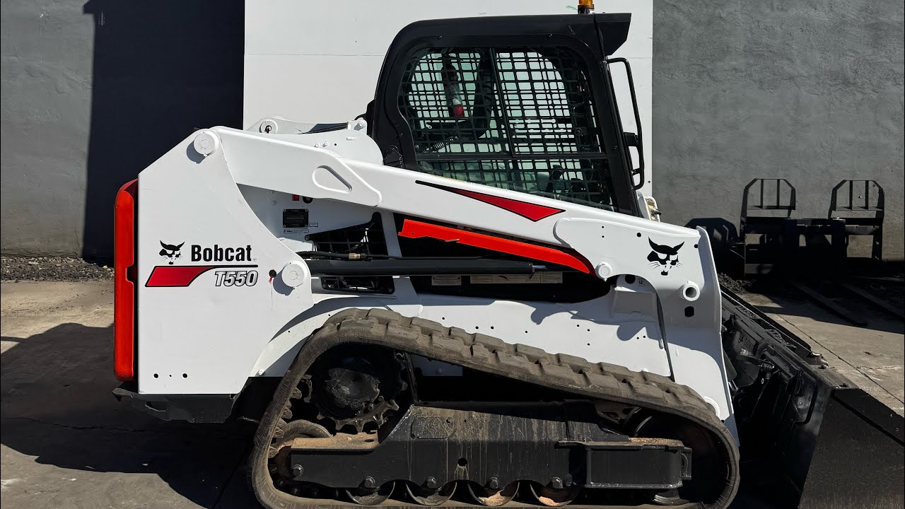 2020 Bobcat T550 Skid Steer Loader – A/C & heater- Enclosed Cab at ironpower industries