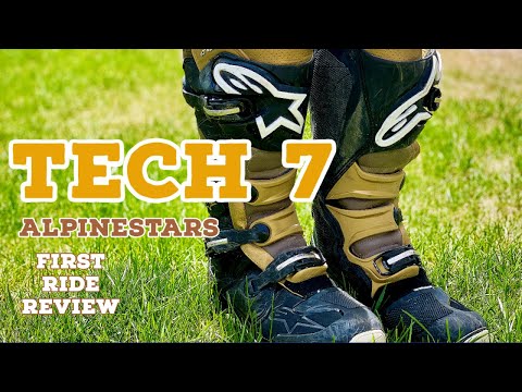 First Ride Review, TECH 7 ENDURO DRYSTAR BOOTS, Eundro Dirt Bike Boots from Slavens Racing