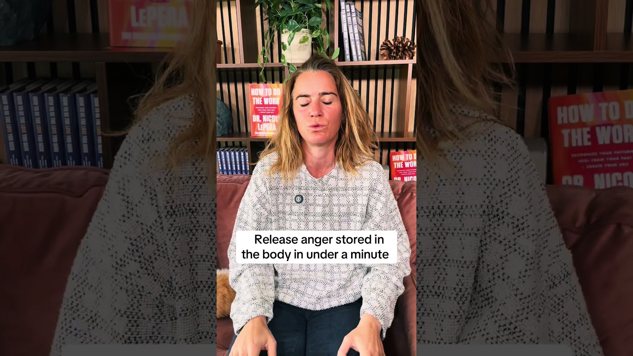 Release stored anger quickly