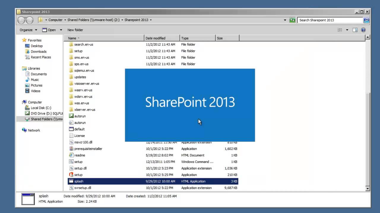 SharePoint 2013 Tutorial - Install SharePoint 2013 Single Server with existing SQL Server
