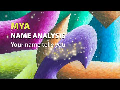 MYA Name Analysis / Your name tells you