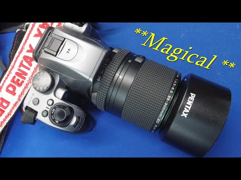 Pentax 55-300mm PLM zoom lens review K-70