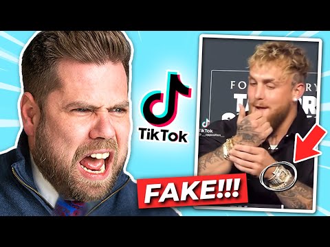 Watch Expert EXPOSES Jake Paul's FAKE $500,000 Jewelry! ππ°#shorts