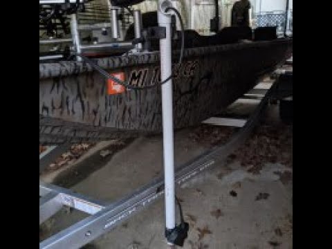 DIY PVC Livescope Transducer Pole Build