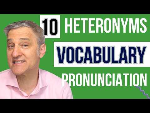 Mastering Heteronyms: 10 Words with Multiple Meanings and Pronunciations in English!